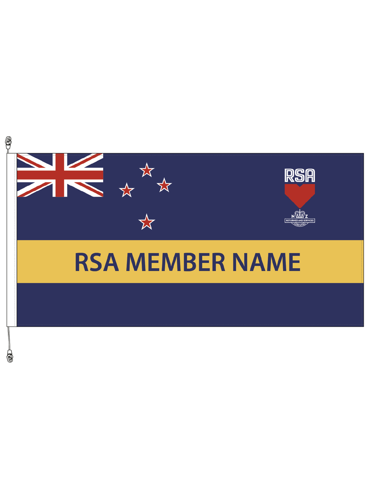 RSA Member Standard Flag || Premium Polybunting. – Flagmakers Ltd