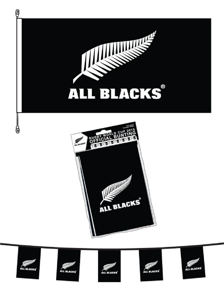 All Blacks® Flags and Bunting – Flagmakers Ltd