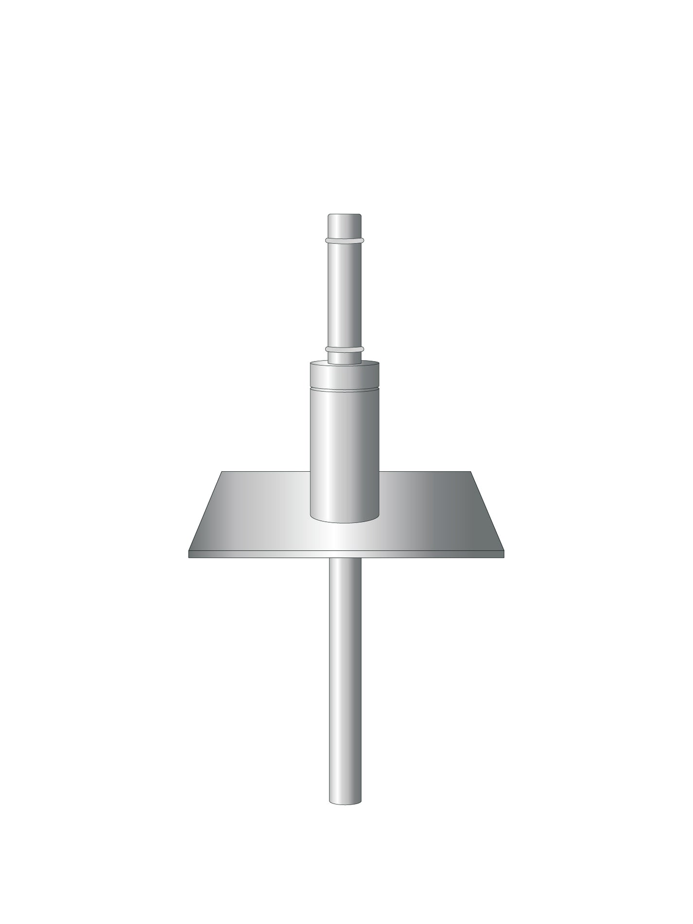InGround Mount. Stainless Steel || with removable spigot. Real Estate ...